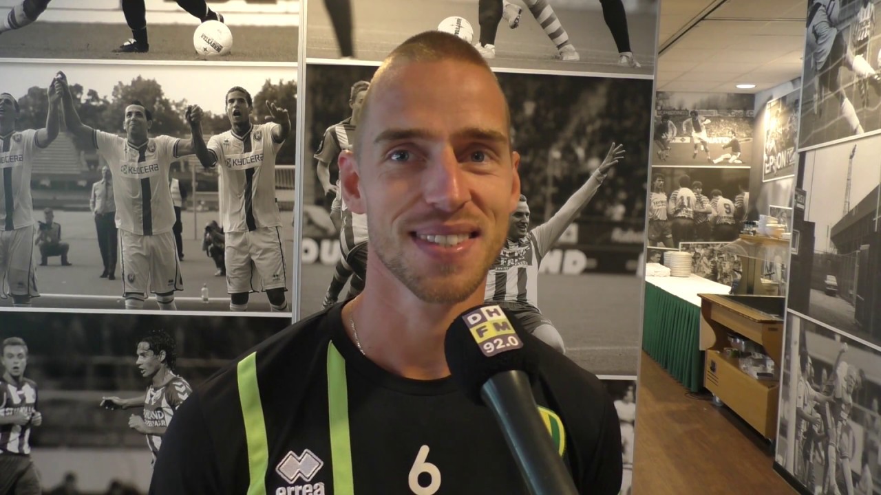 ADO Den Haag-middenvelder Donny Gorter aan de tand gevoeld - YouTube