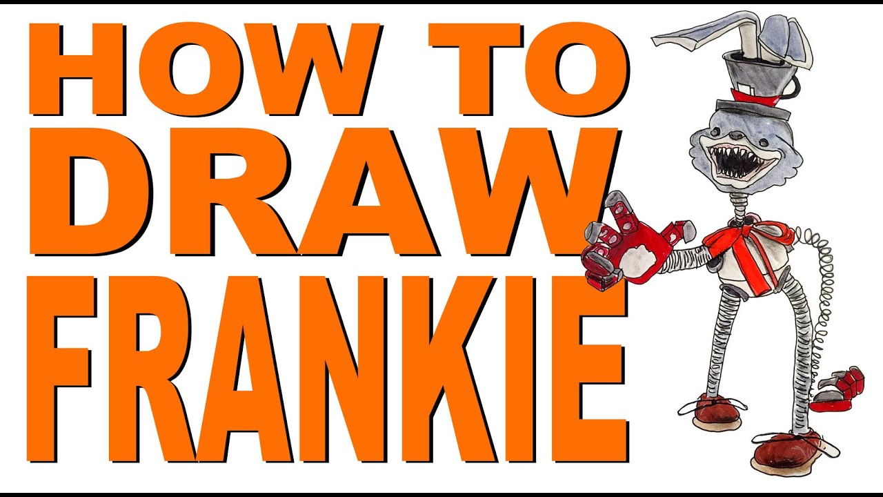 How to draw Frankie (Finding Frankie) - YouTube