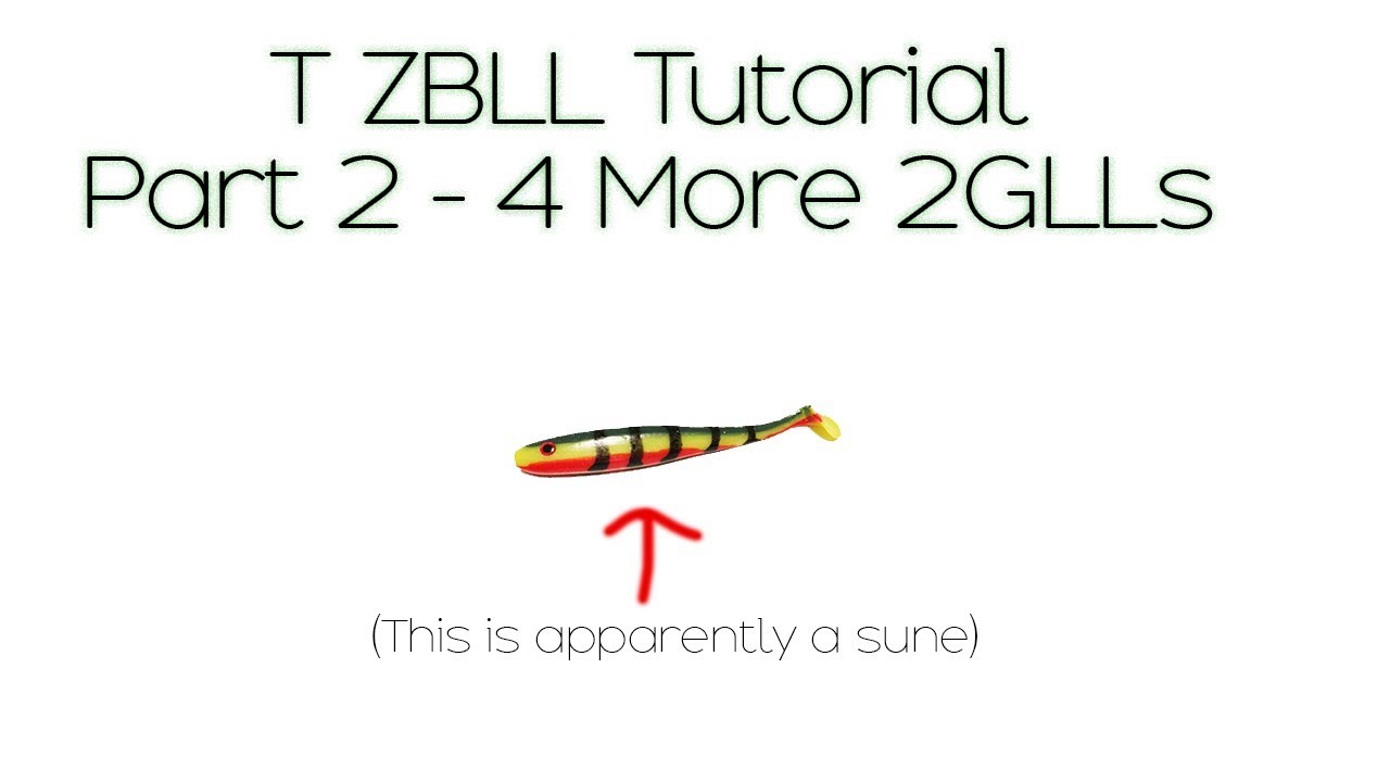 ZBLL T Set Tutorial - 2GLL Part 2 (4 More Algs) - YouTube