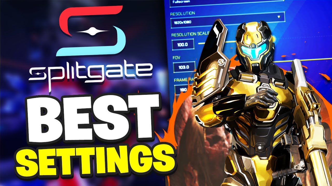 Splitgate FPS BOOST Guide - *SECRET* SETTINGS for higher FPS & Visibility! (Splitgate Best ...