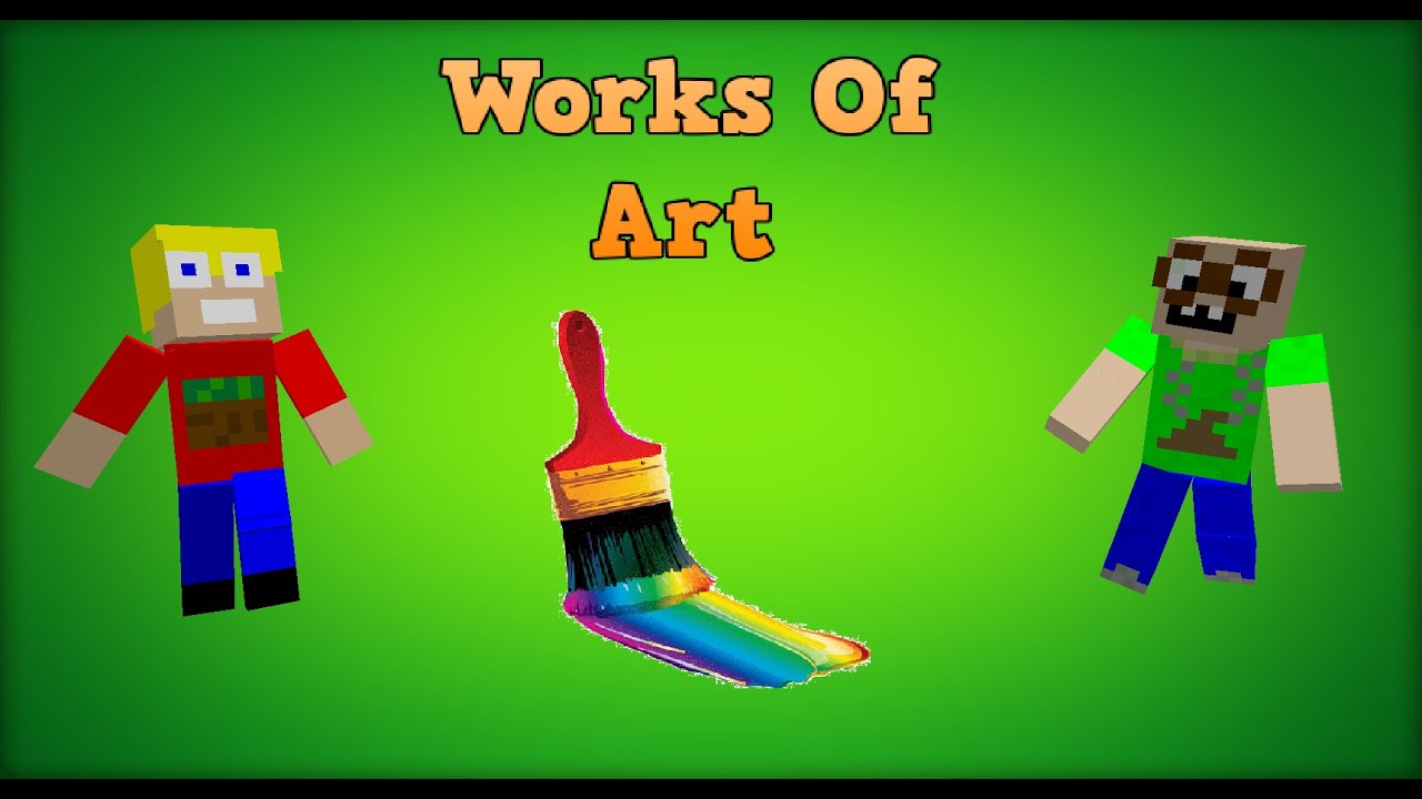 WORKS OF ART (Minecraft Build Battle) - YouTube