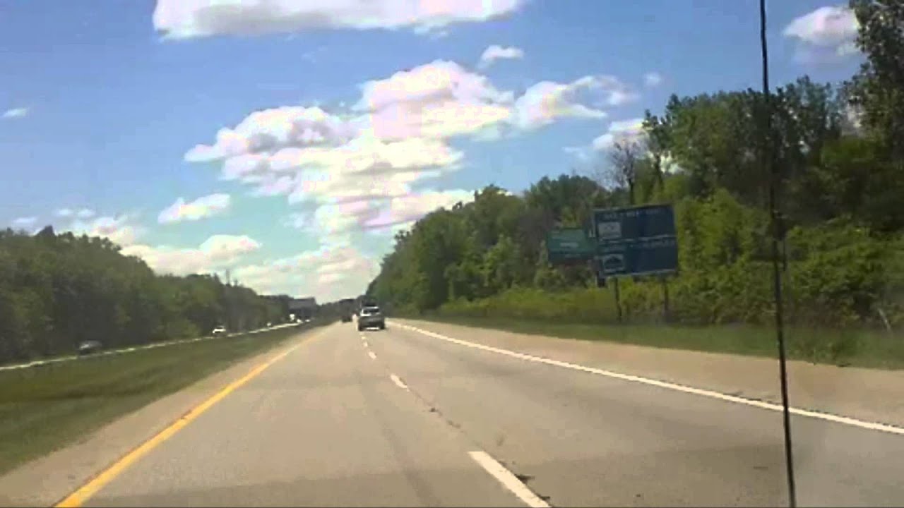US Highway 23 South Through Dundee, Michigan and Sylvania,Ohio - YouTube
