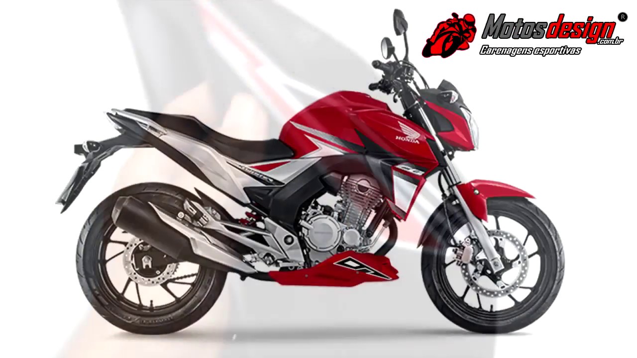 spoiler cb twister 250 - Todos Detalhes - YouTube