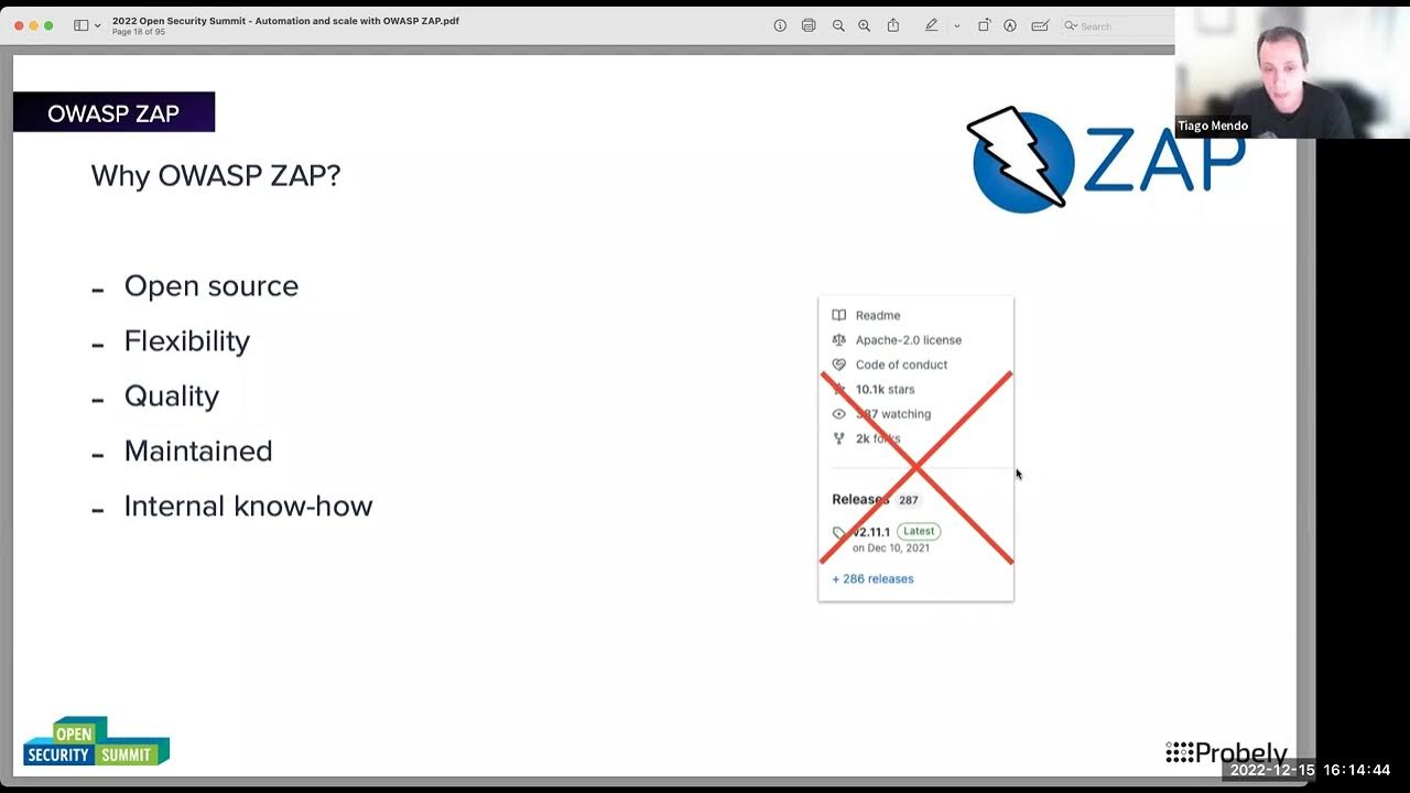 Automation and Scale with OWASP ZAP - YouTube