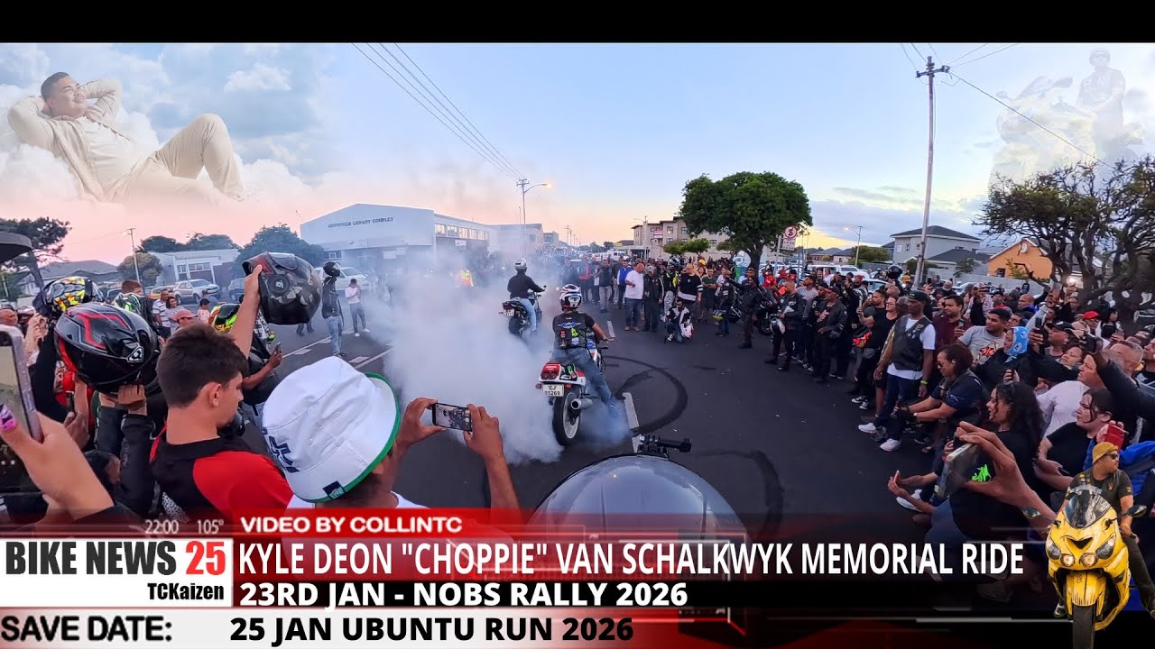 KYLE DEON CHOPPIE VAN SCHALKWYK MEMORIAL RUN - YouTube