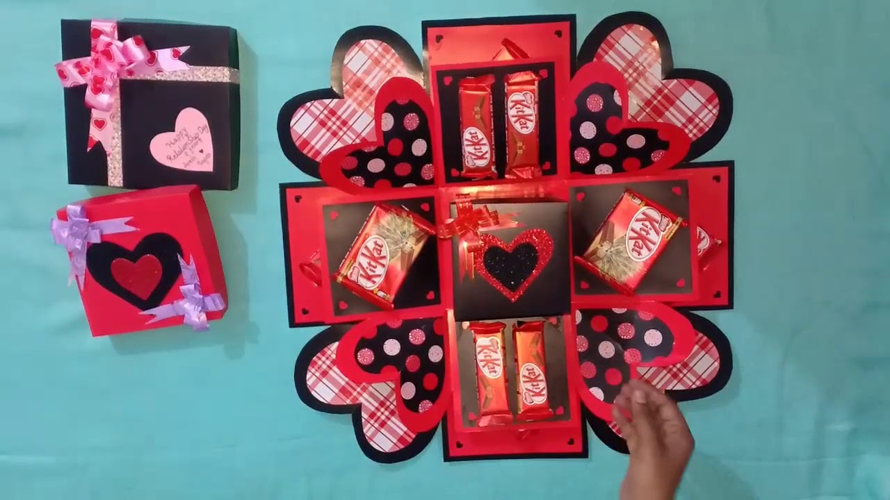 Chocolate gift box #Kagojer_karukaj - YouTube
