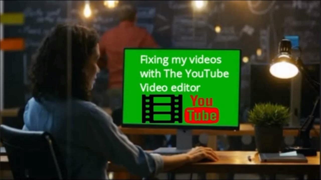 Fixing my videos the YouTube video editor for January 23 2020 - YouTube
