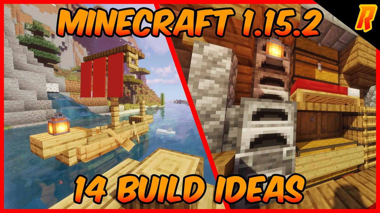 14 COOL MINECRAFT BUILD IDEAS!!!! - YouTube