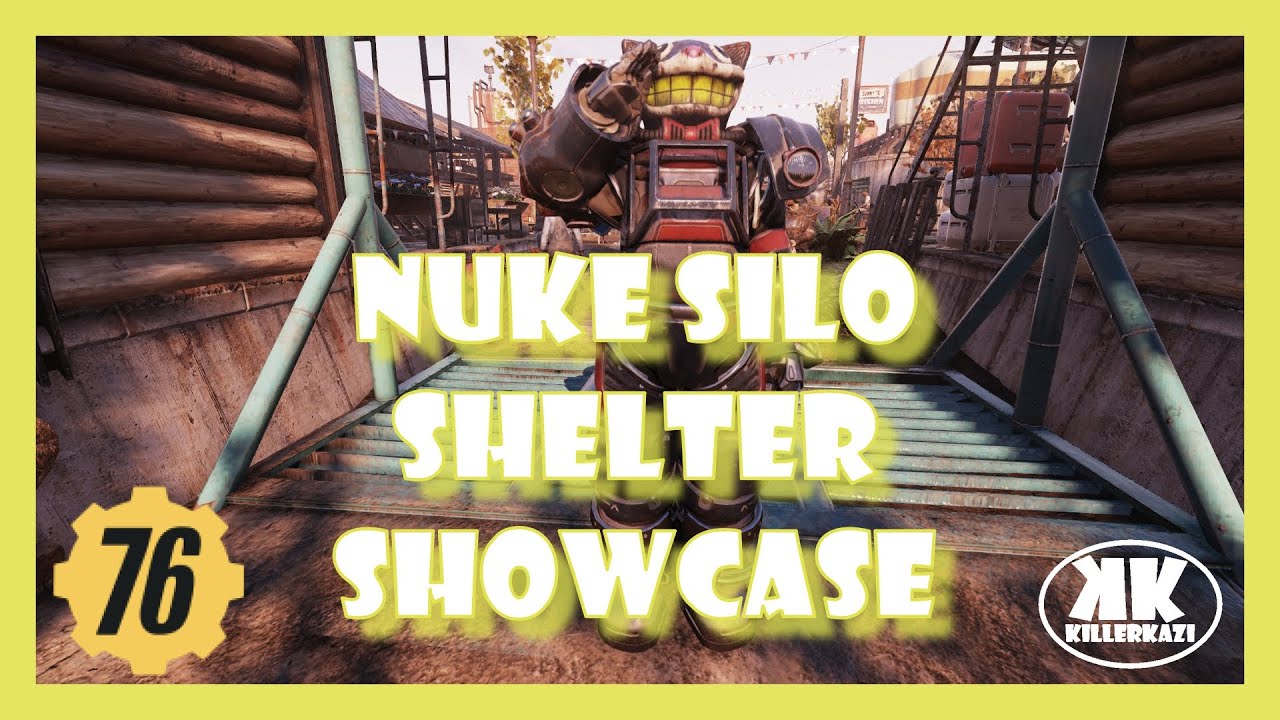 FALLOUT 76 - NUKE SILO SHELTER SHOWCASE - YouTube