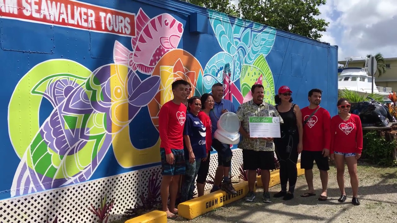 Guam Seawalker Tours - Hafa Adai Pledge 2017 - YouTube