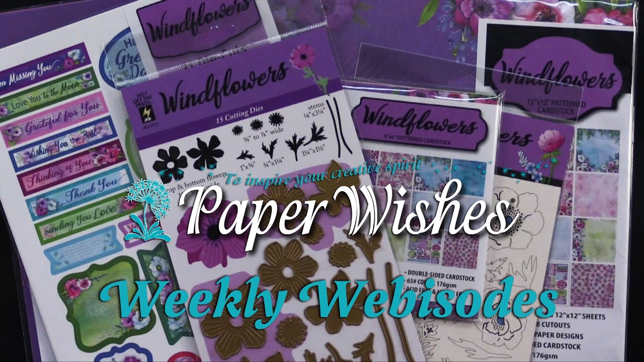 Windflowers Collection by Hot Off The Press - Paper Wishes Weekly ...