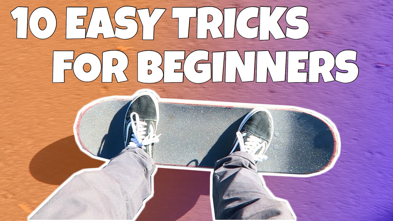 10 Easy Flatground Tricks For Beginners - YouTube