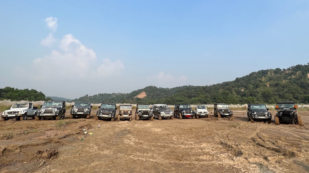 Thar Fortuner Stuck in Mud Part 2| 4X4 | Off-roading | Siswan | New ...