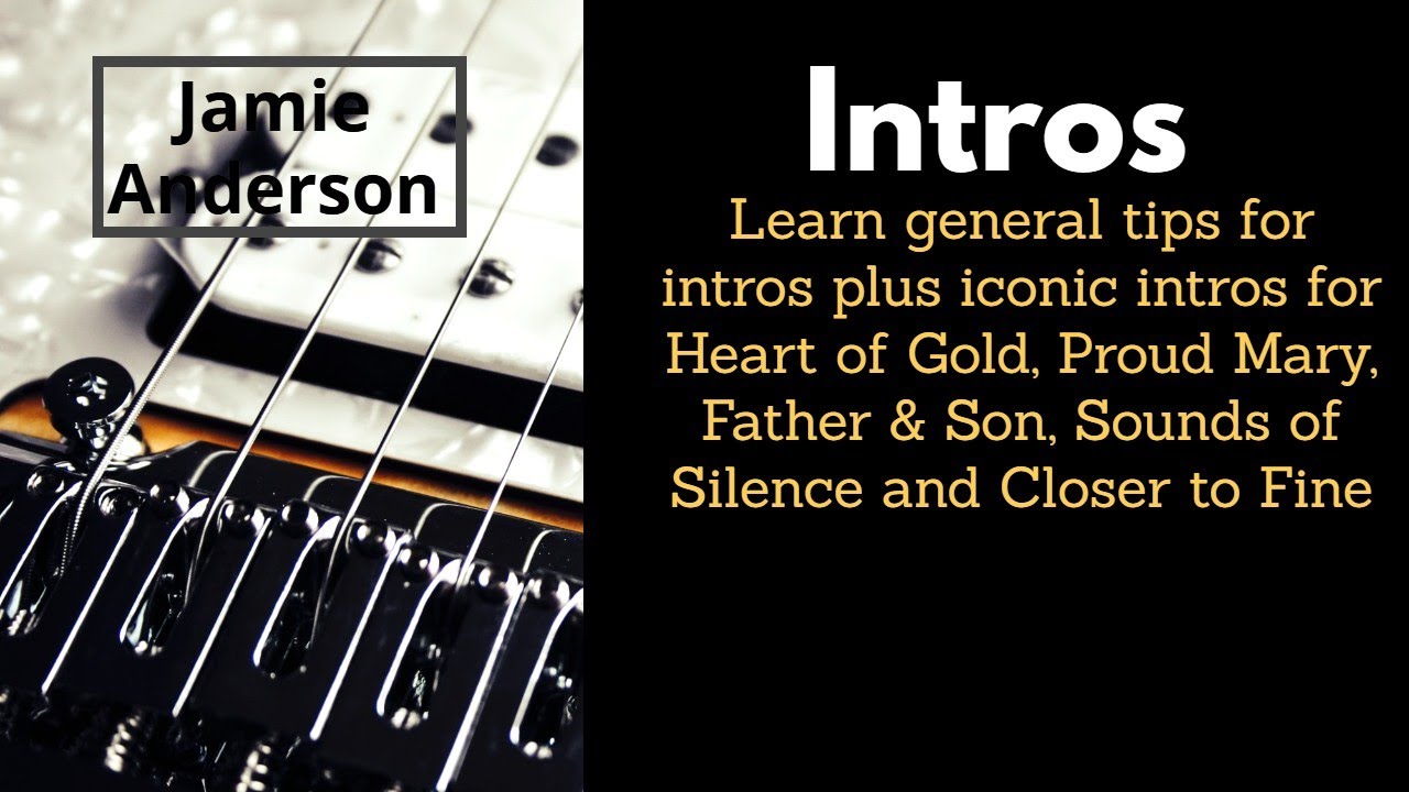 Learn Intros, general tips as well as iconic intros - YouTube
