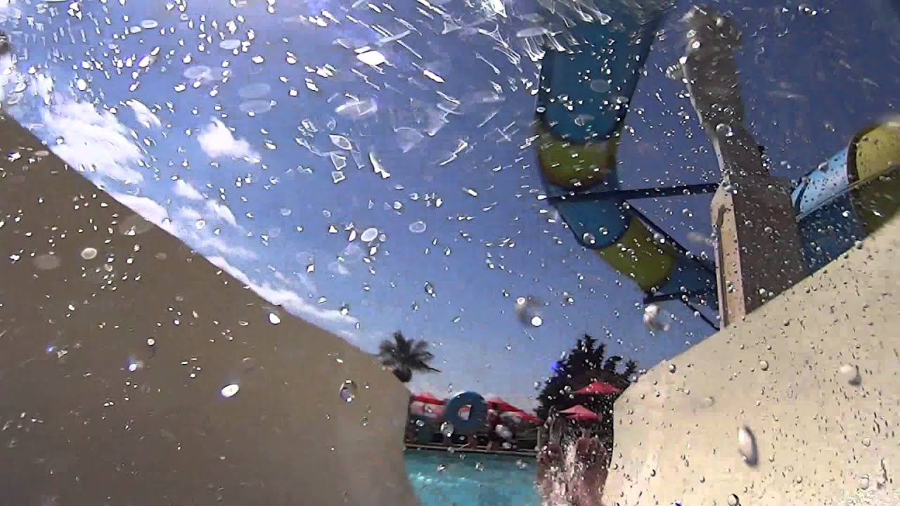 Free Falling Water Slide at Watercity - YouTube
