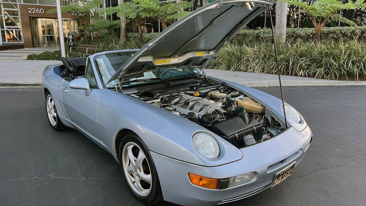 Cold Start Video - 1995 Porsche 968 Cabriolet 6-Speed - YouTube