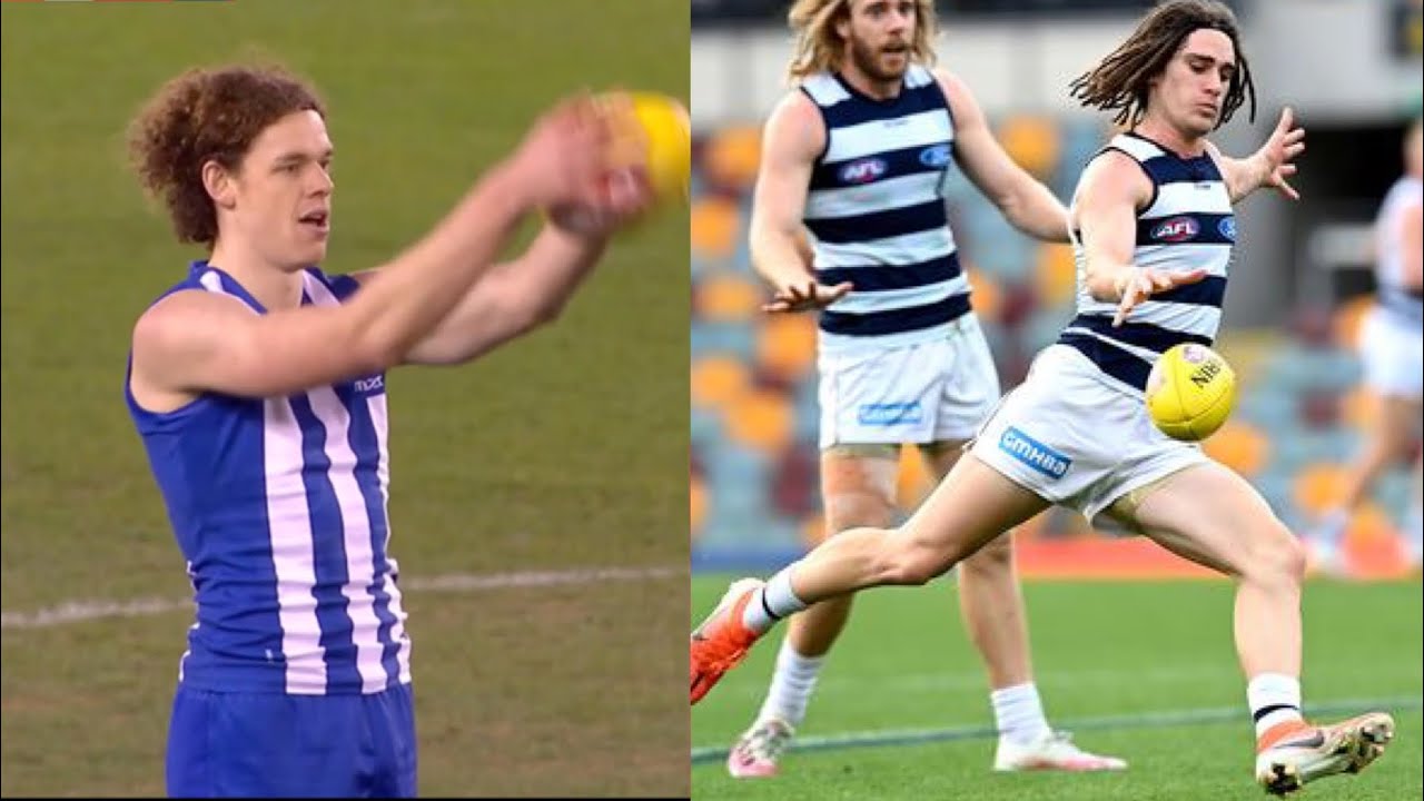 AFL UNUSUAL KICKING STYLES - YouTube