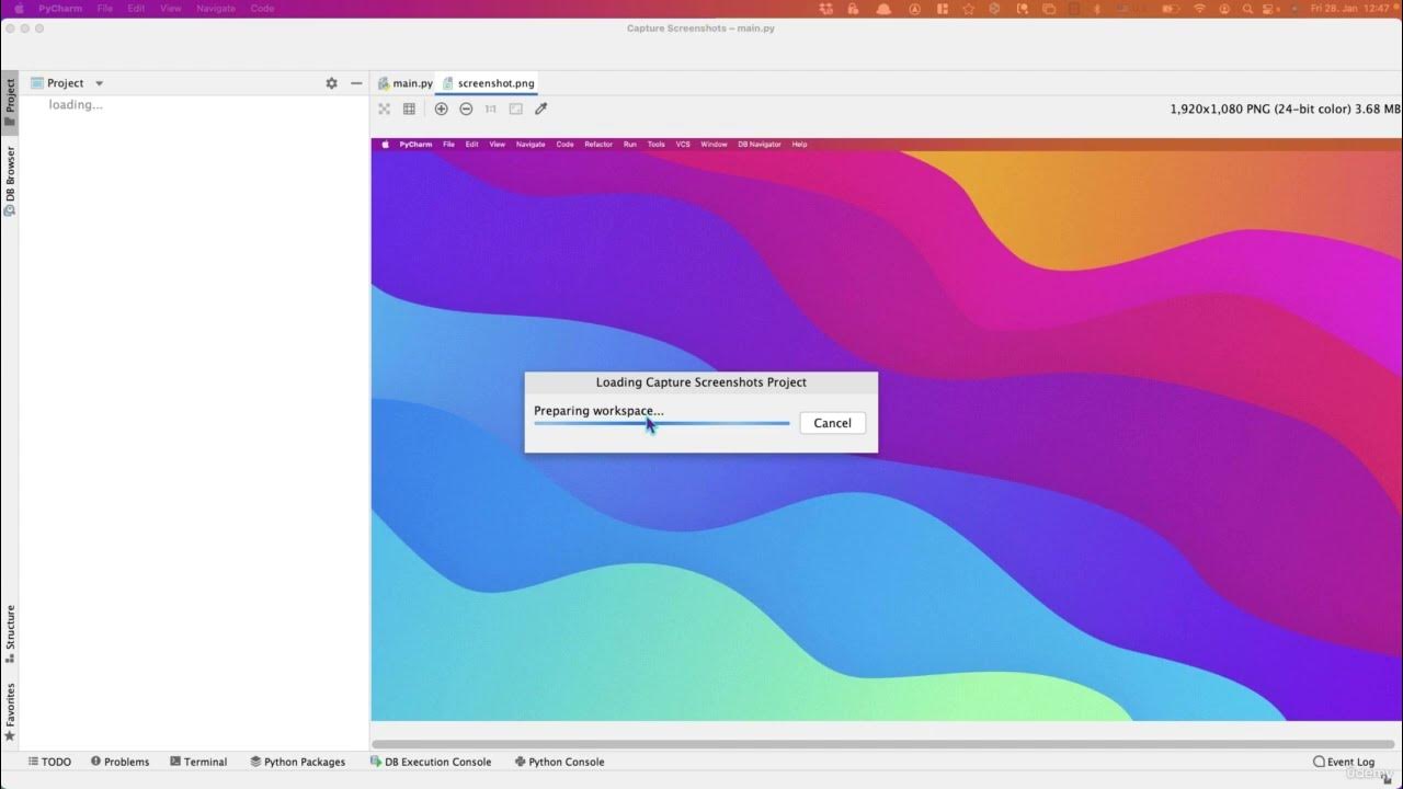 Capturing Screenshots | Automate Everything with Python - YouTube