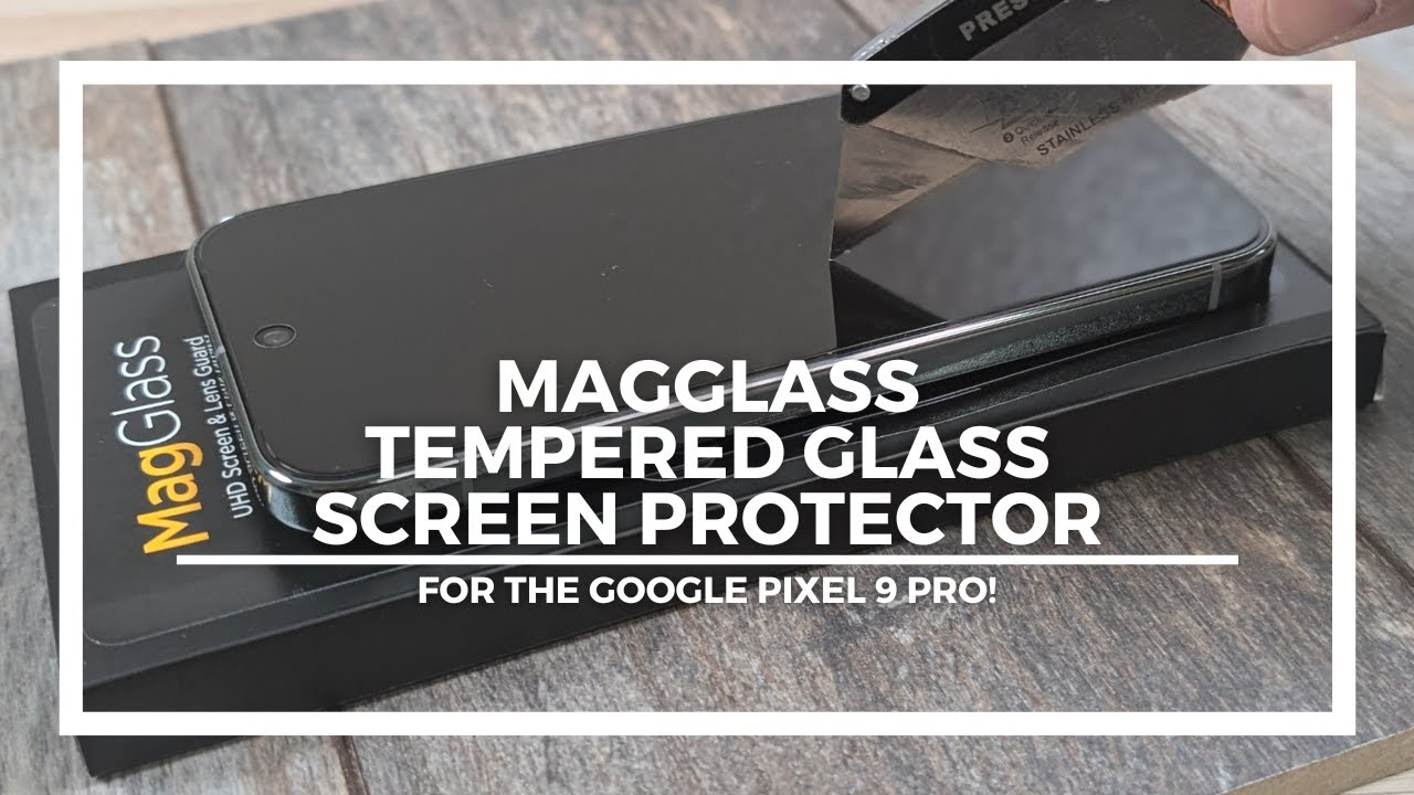 Mag Glass UHD Tempered Glass Screen Protector for Google Pixel 9 Pro ...