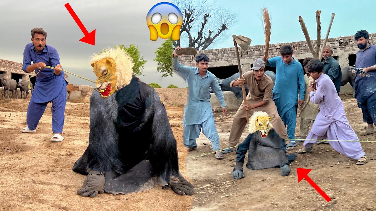 Khunkhar Animal Pakar Liya 😱😱 - YouTube