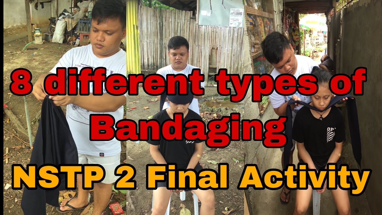 8 kinds of bandaging using triangular bandage - YouTube