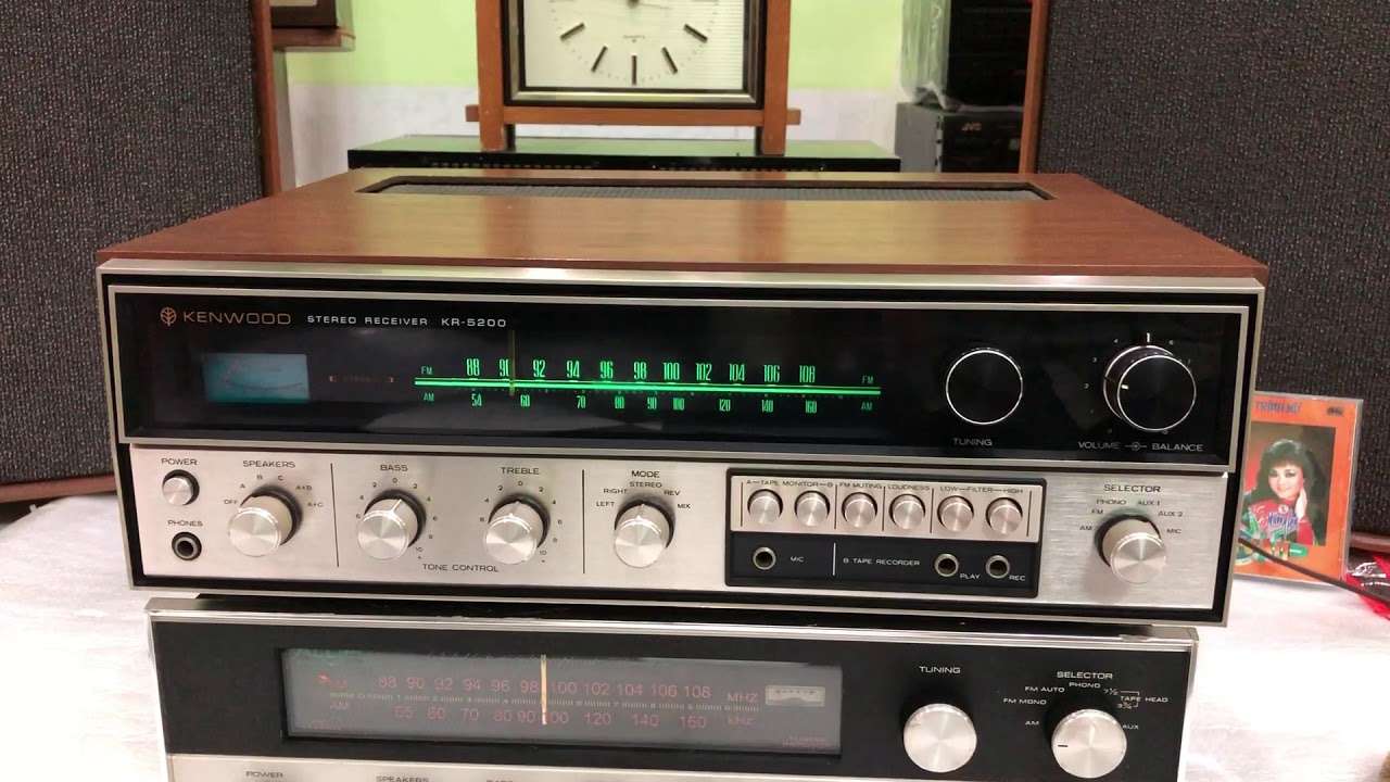 Kenwood KR 5200 - YouTube