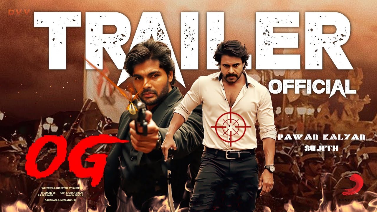 OG Trailer Telugu | Pawan Kalyan | Sujith | Thaman | Priyanka mohan ...