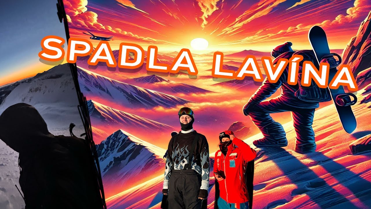 Spadla LAVÍNA pri výšľape v Tatrách! - YouTube