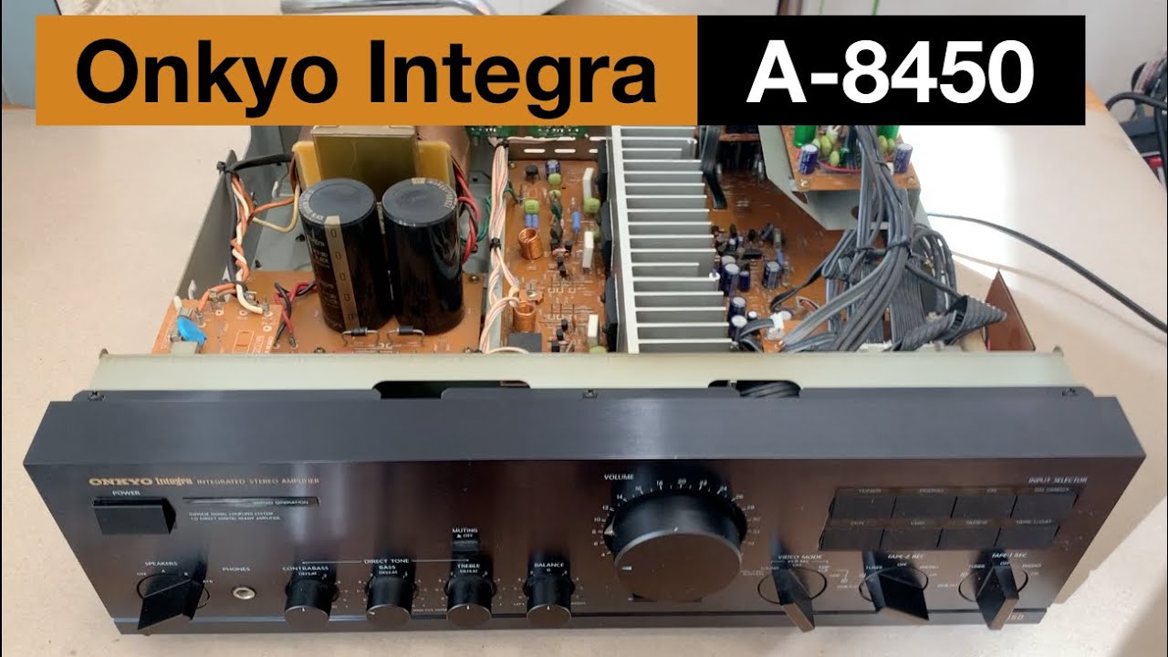 Onkyo Integra A-8190 Integrated Stereo Amplifier W/ Preouts, 53% OFF