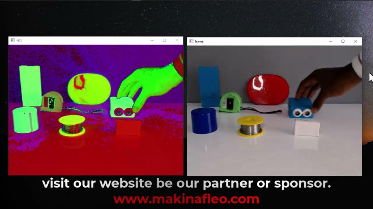 Real Time Color Detection Opencv Advanced Blue Color Detection Youtube