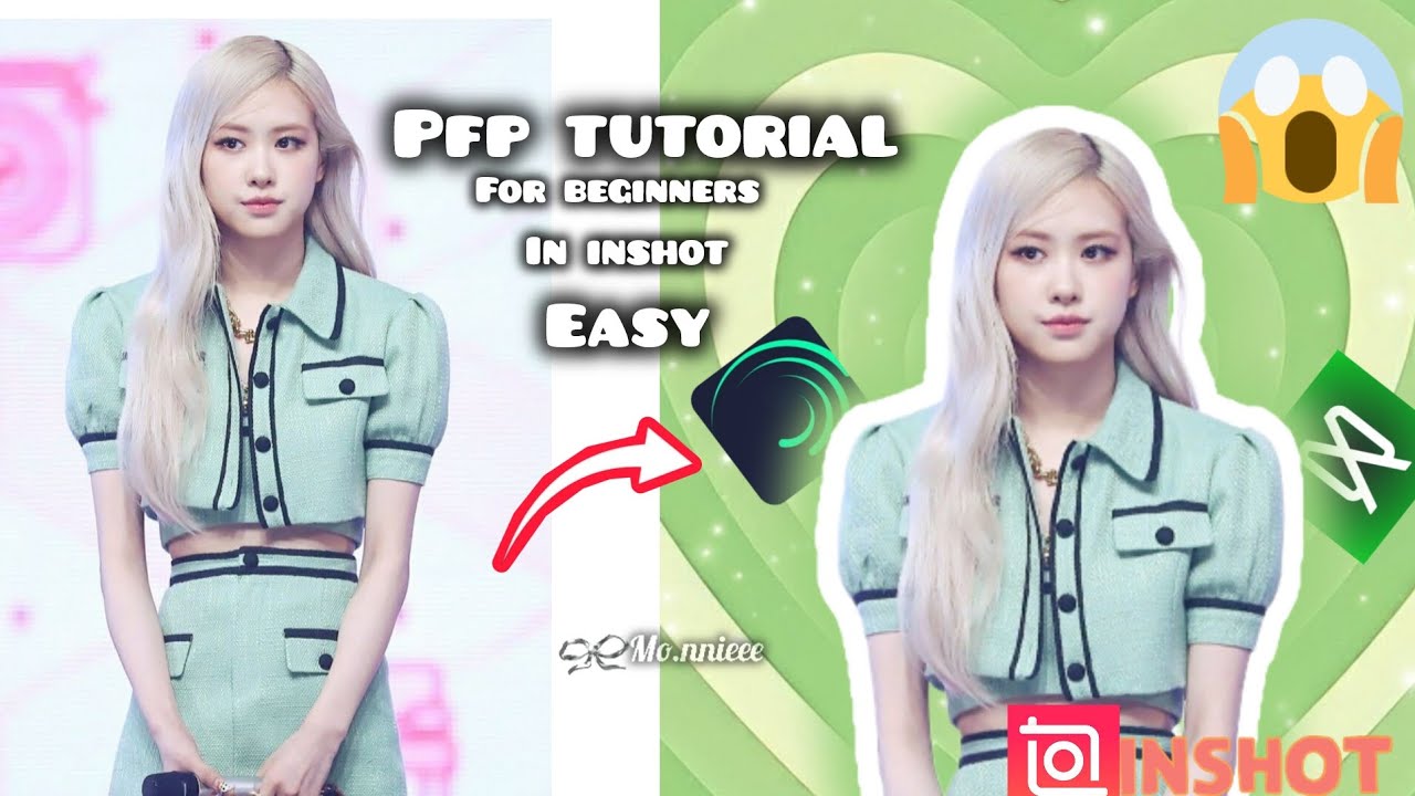 Pfp tutorial for beginners in inshot easy With ai voice #pfpmaker # ...