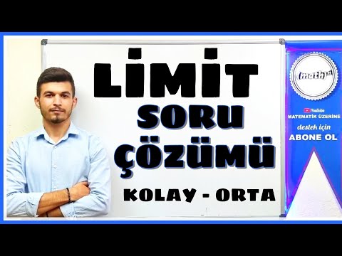 Limit Soru Çözümü (Kolay - Orta )