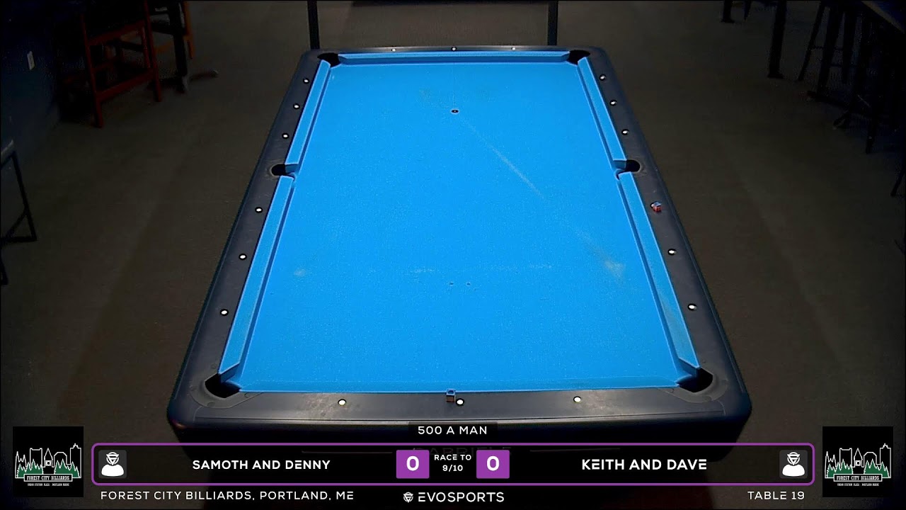 SAMOTH AND DENNY vs KEITH AND DAVE - FOREST CITY BILLIARDS - TABLE 19 ...