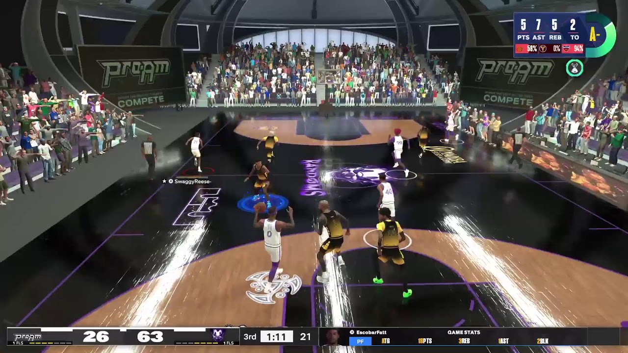 NBA 2K24 Pro-Am 1/27/24 !sub - YouTube