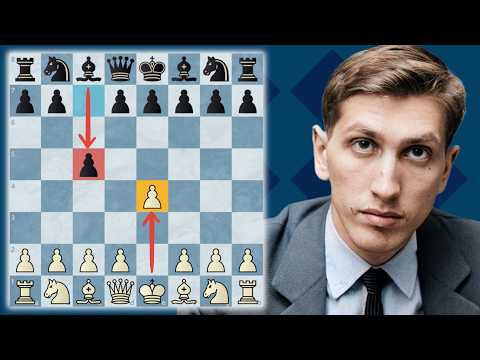 Bobby Fischer Shows the PERFECT Way to Play the Sicilian Defense