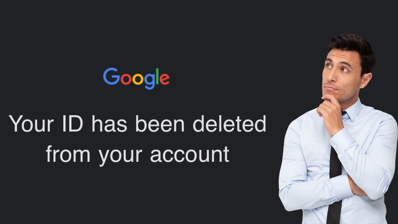 Your Id Has Been Deleted From Your Account | By Irfan Aly - YouTube