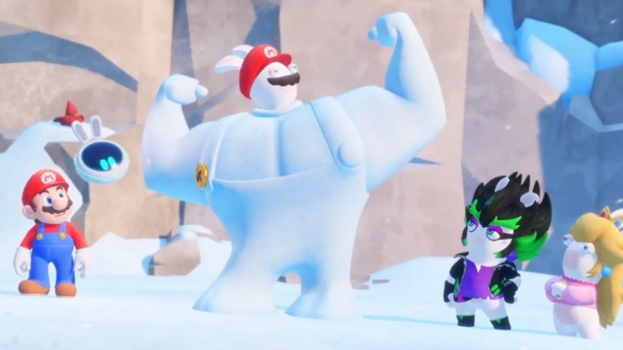 Rabbid Mario is a Chad | Mario + Rabbids Sparks of Hope - YouTube