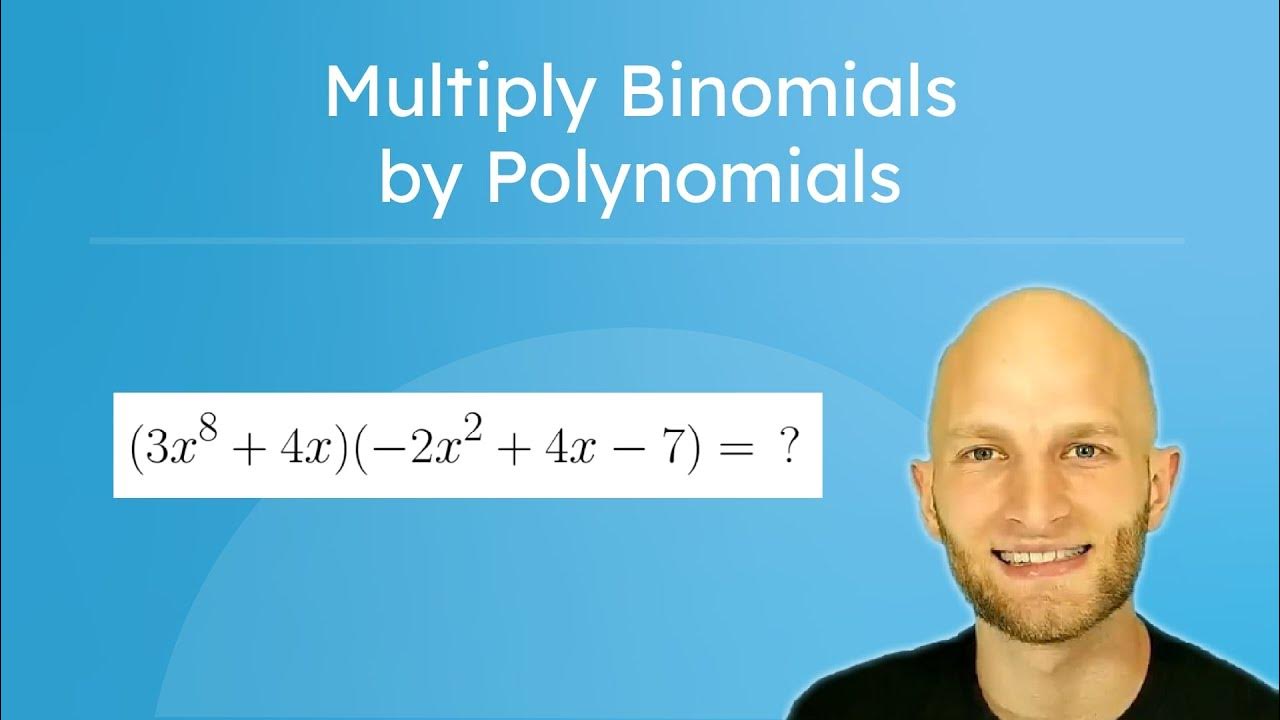 Multiply Binomials by Polynomials in Math for Teens! - YouTube