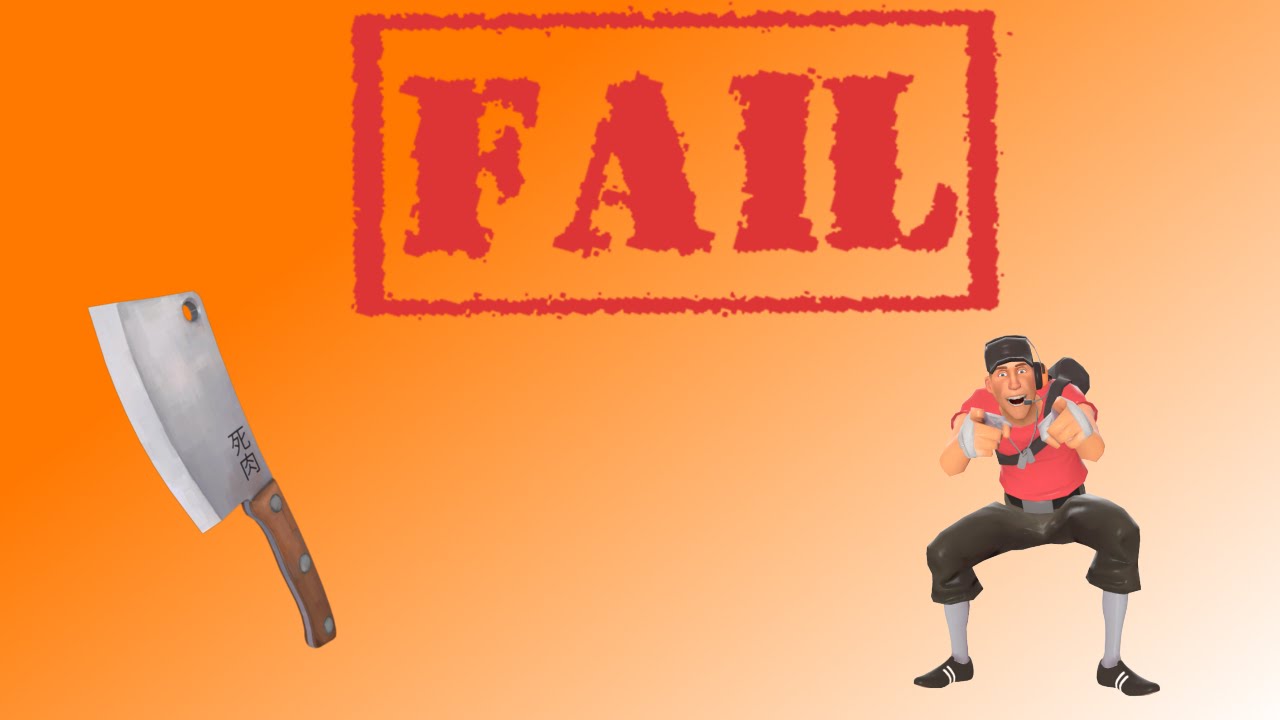 TF2: Scout FAIL! Bad Aim, Sandman & Guillotine - YouTube