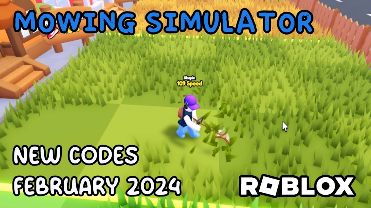 Roblox Mowing Simulator New Codes February 2024 - YouTube