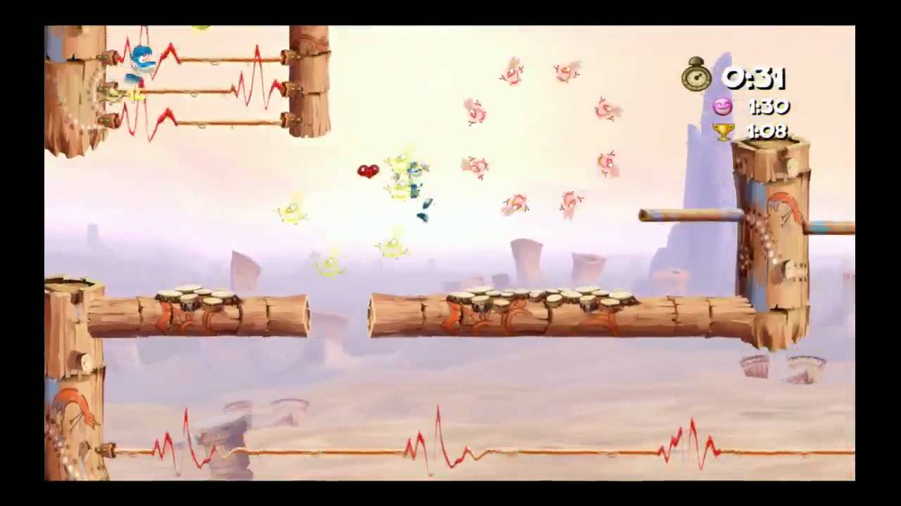 Rayman Origins 2-1 Crazy Bounce [0:49] - YouTube