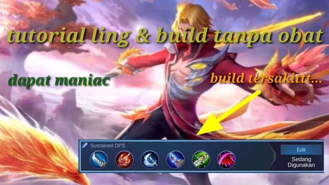Tutorial ling & build tanpa obat,beserta gameplay nya - YouTube
