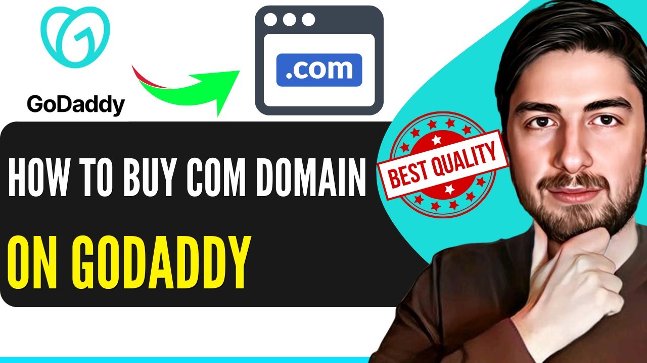 How To Buy COM Domain On GoDaddy (Step-By-Step) - YouTube