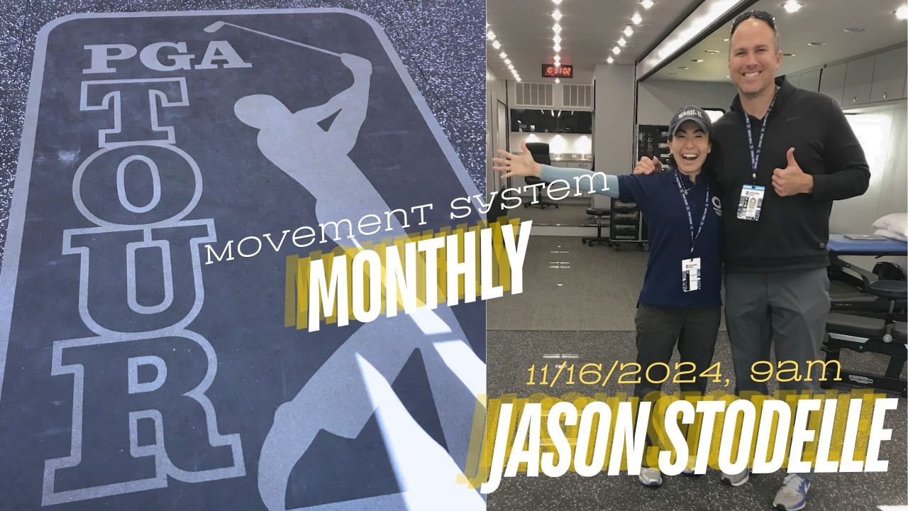 Stories from the PGA Tour Physical Therapist: Jason Stodelle, MSPT, ATC ...