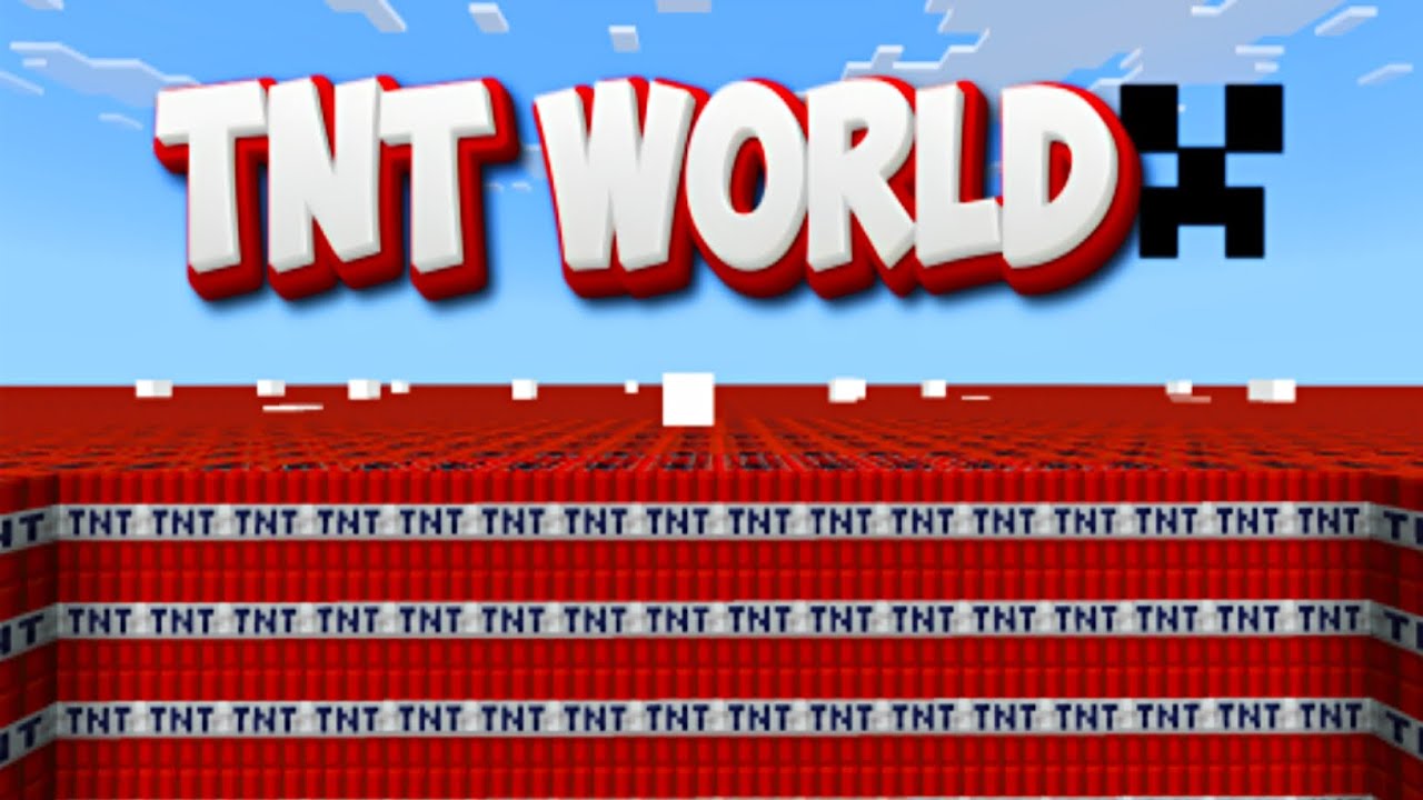 TNT World Map For Minecraft Bedrock , PE - YouTube