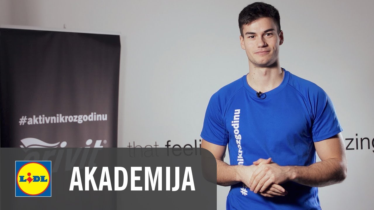 Lidl Akademija: Fitness odluke za početak godine by Borna Butijer - YouTube
