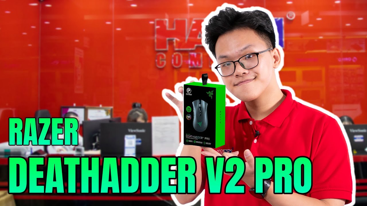 Trên Tay Và Đánh Giá Nhanh Chuột không dây Razer DeathAdder V2 Pro ...