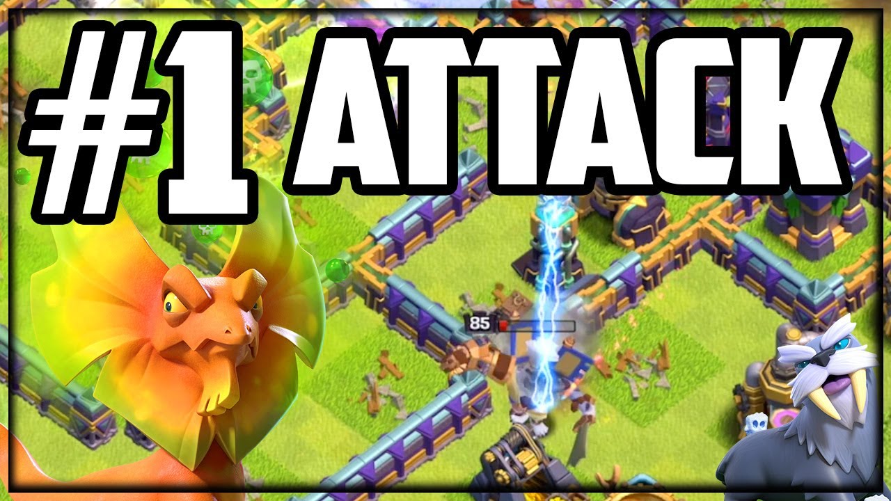 The TOP ATTACK in Clash of Clans! - YouTube