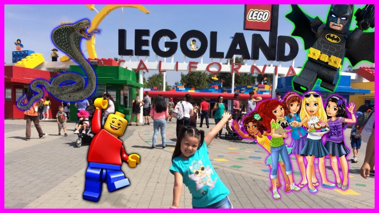 FIRST TIME AT LEGOLAND + FUN RIDES AND SCARY RIDES + Amy’s FunLand ...