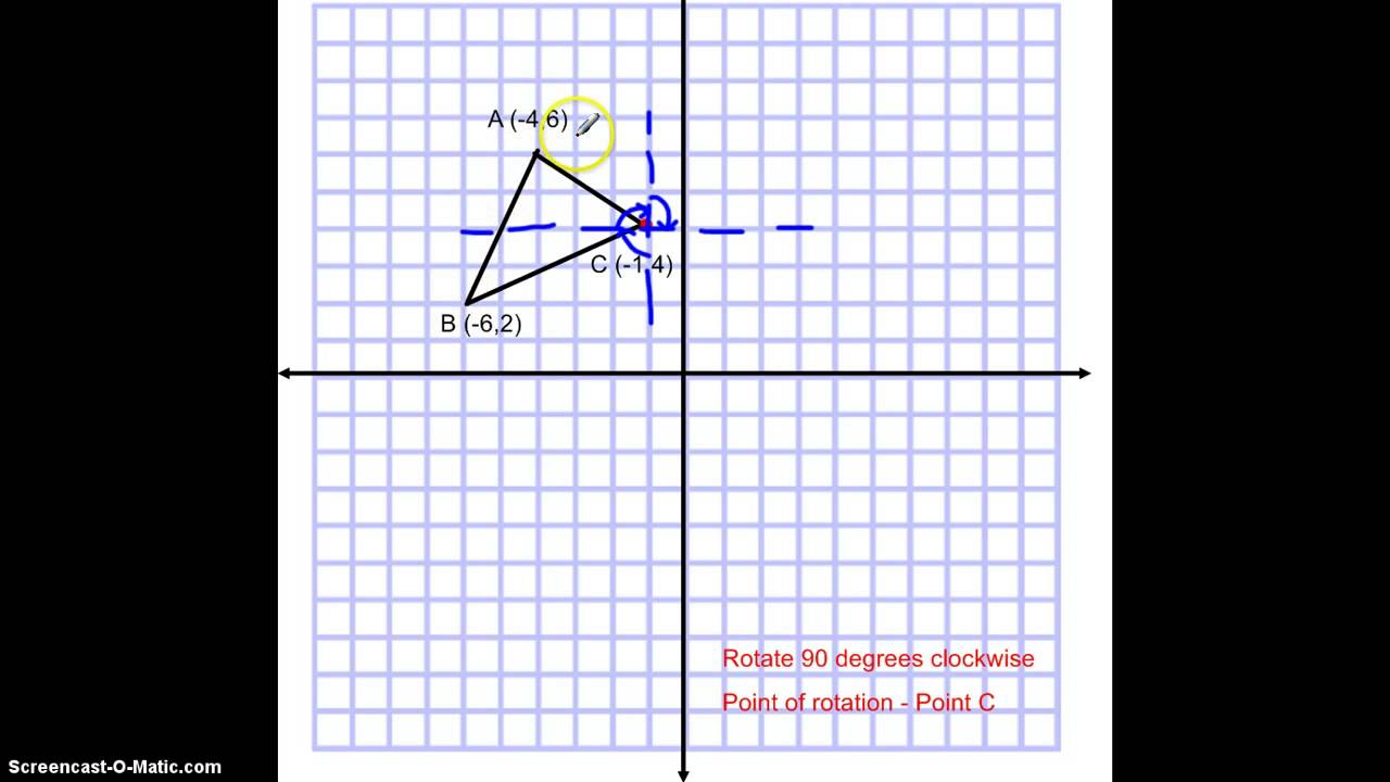 Rotation about a Point on the Shape - YouTube